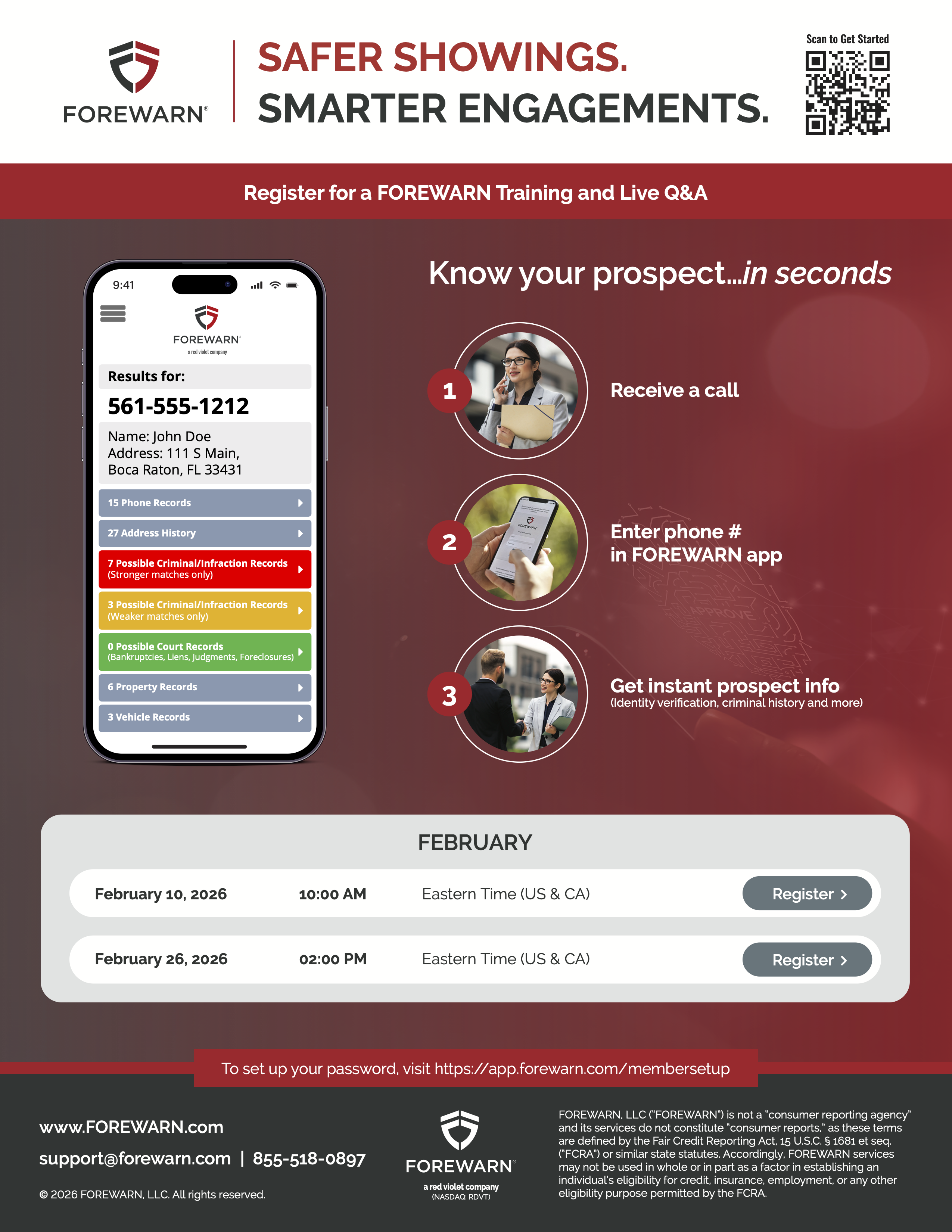 FOREWARN Training Webinars for February | SWMLS Blog | Greater ...