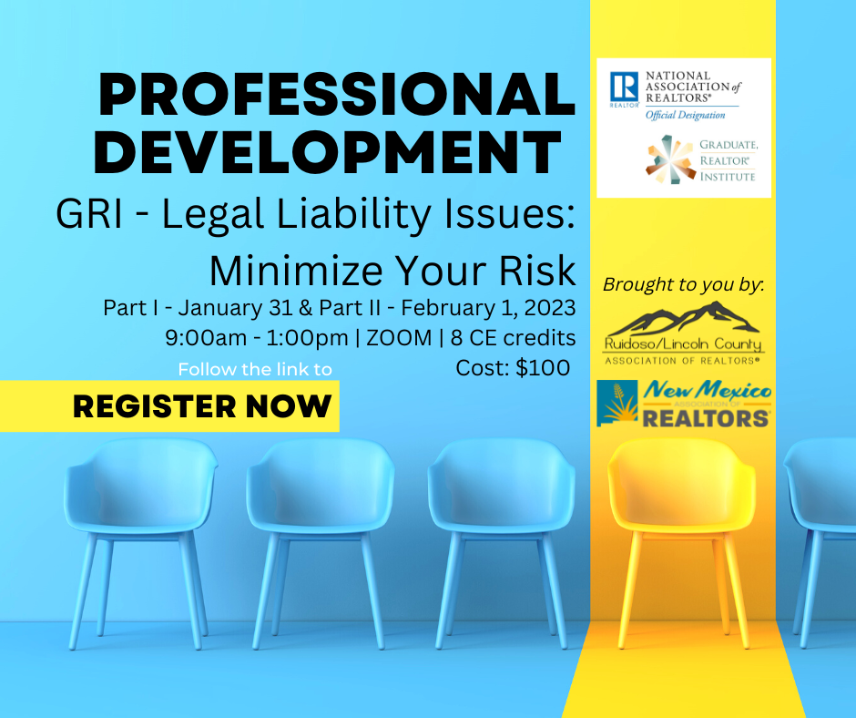 NMAR Hosts GRI Legal Liabilities: Minimize Your Risk | GAAR Blog ...